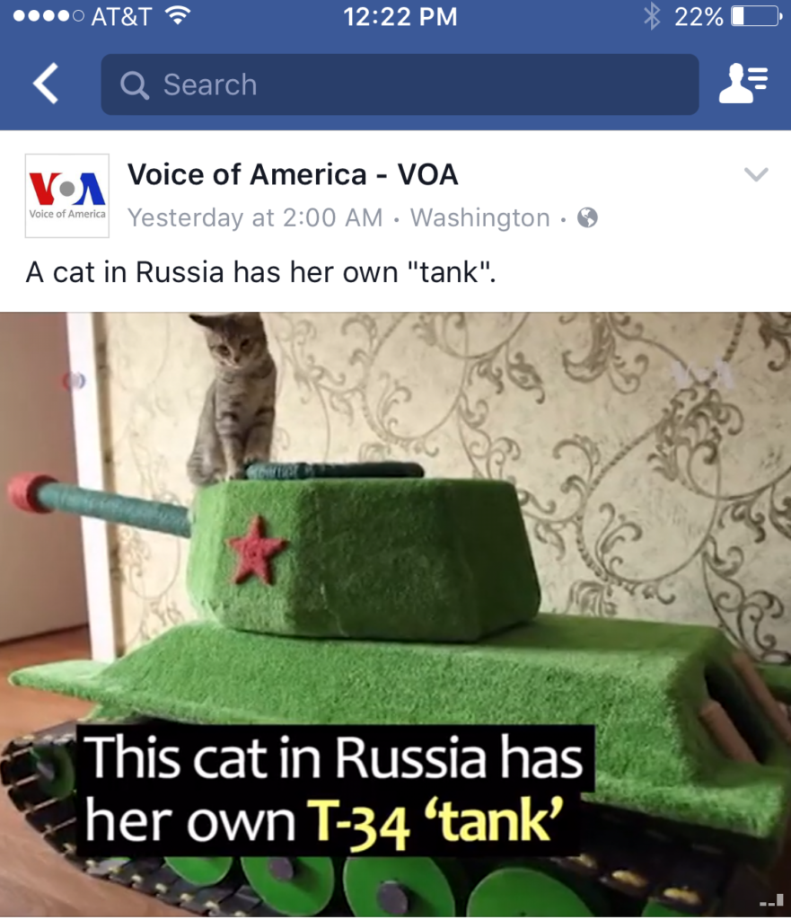 SPUTNIK and RT take Voice of America for a ride in a “Russian Cat Tank ...