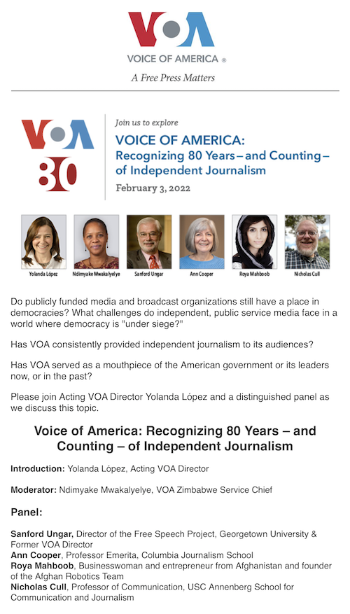 Voice of America at 80 – VOA’s Pro-Soviet Fellow Travelers and Lessons ...